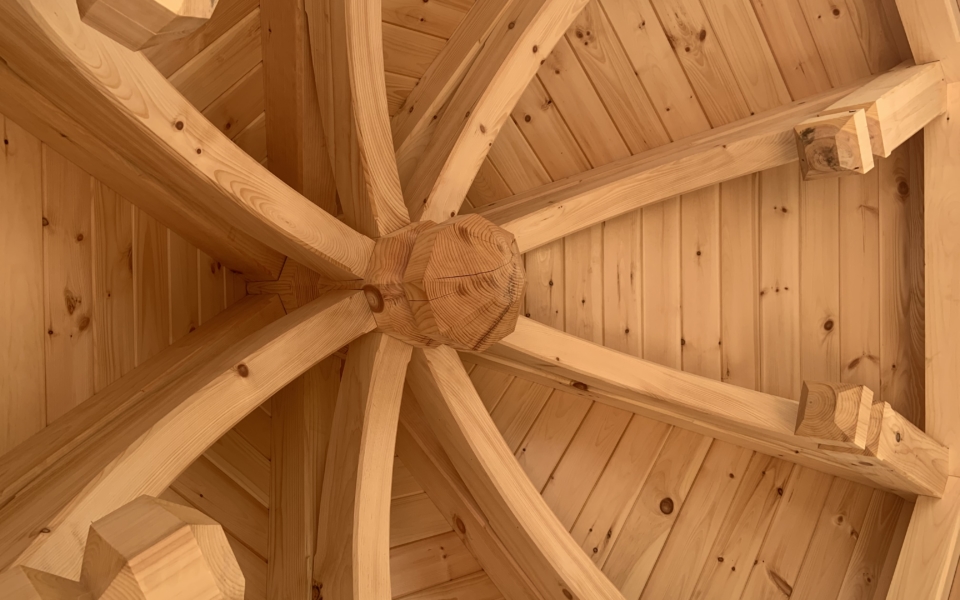 Octagonal Turret Roof Frame